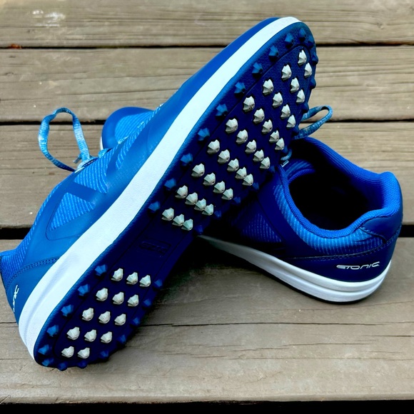 etonic | Shoes | Etonic Golf Ladies Gsok 4 Lg400gw Spikeless Shoes Blue ...